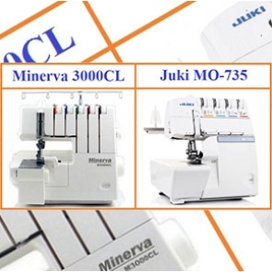 Огляд Коверлоки Minerva 3000 і Juki MO 735 - Шпулька